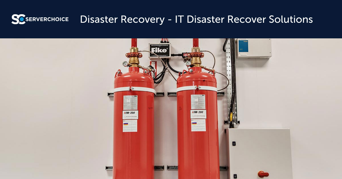 Disaster Recovery - IT Disaster Recover Solutions - ServerChoice.com